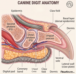Pet Nail Anatomy: Quick, Claw, Paw Pad & Safe Trim Zone | Pawdicure